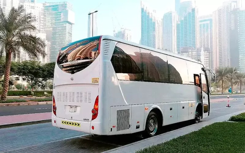 Royal Fancy Bus Rental's 35-Seat Luxury Bus Available